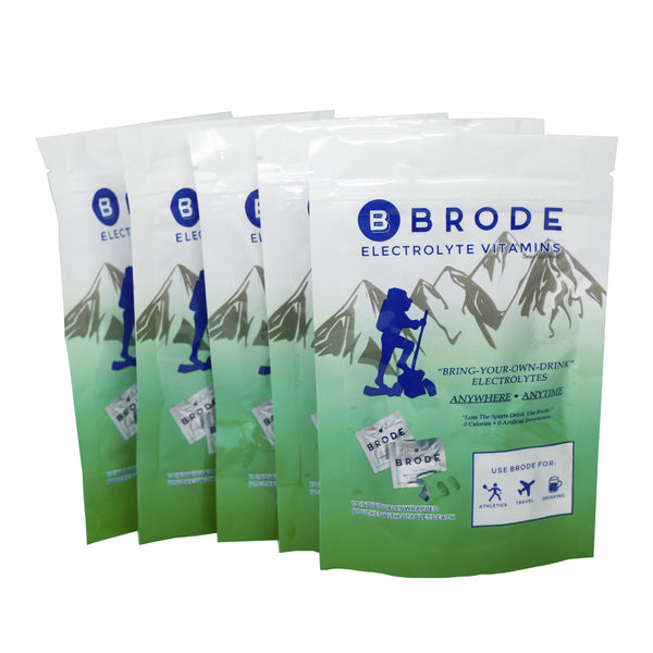 Share Pack of Brodes (Five 10-packs) - Brode Electrolyte Vitamins