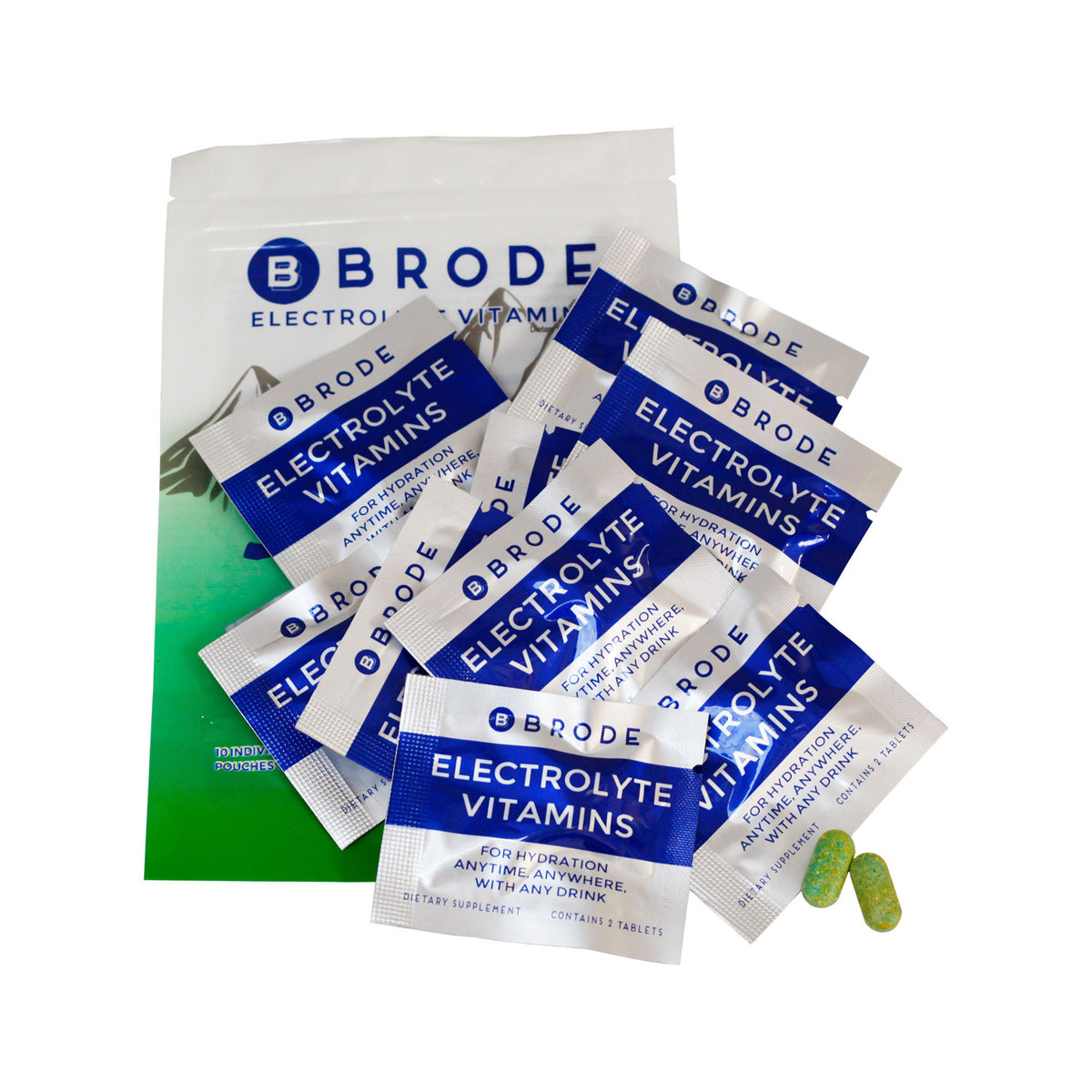 Bag of Brodes (10 pouch pack) - Brode Electrolyte Vitamins